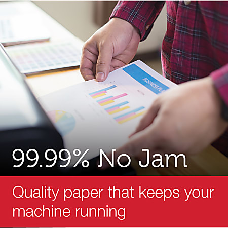 Office Depot Premium 3 Hole Punched Multi Use Printer Copy Paper 1 Ream ...