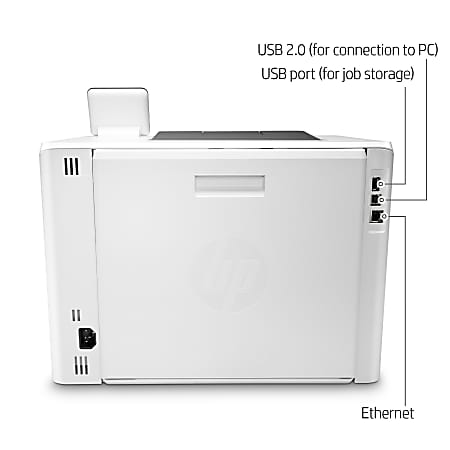 HP LaserJet Pro M454dw Wireless Laser Color Printer - Office Depot