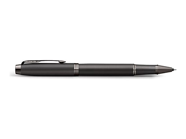 Parker IM Rollerball Pen Fine Point 0.5 mm Titanium Gunmetal Barrel ...