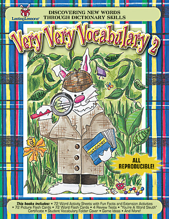 Barker Creek Very Very Vocabulary Activity Book Grades 4 5 - Office Depot