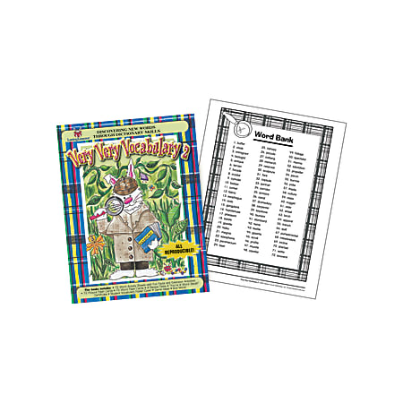 Barker Creek Very Very Vocabulary Activity Book, Grades 4 - 5