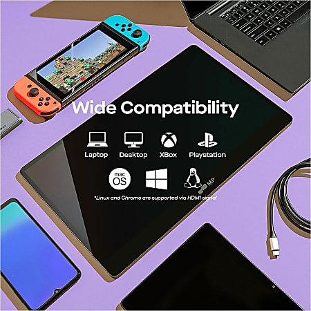 Mobile Pixels Glance Plus 101 1012P01 Portable 15.6 1080p Full HD OLED ...