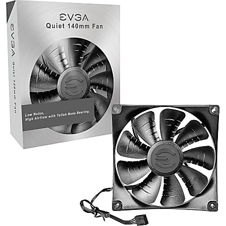 EVGA FX13 Fan 140mm 3 Year Warranty 1 x 140 mm 1 x 113.5 CFM 39.5 dBA ...