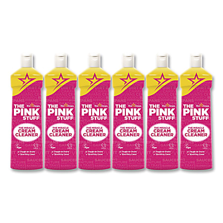 The Pink Stuff Miracle Cream Cleaner Fruity Scent 16.9 oz Bottle ...