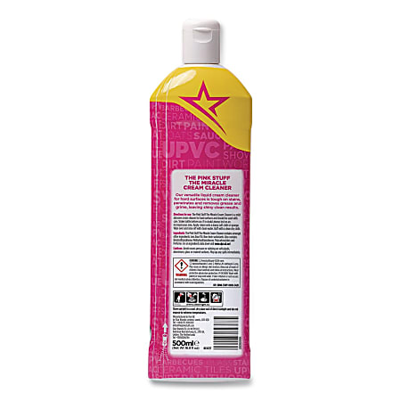 The Pink Stuff Miracle Cream Cleaner Fruity Scent 16.9 oz Bottle ...