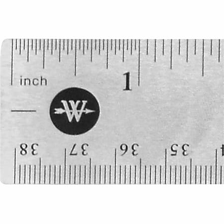 Westcott Stainless Steel Rulers 15 L x 1 W Stainless Steel Pack Of 12 ...