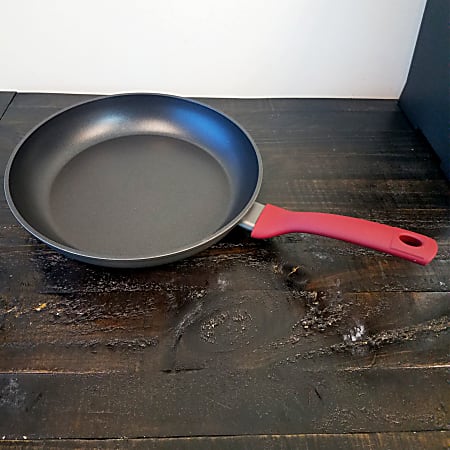 Gibson Home Marengo Aluminum Frying Pan 12 RedGray - Office Depot