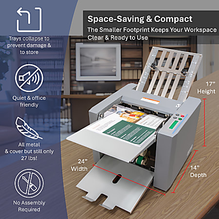 Formax FD 314 Automatic Paper Letter Folder - Office Depot
