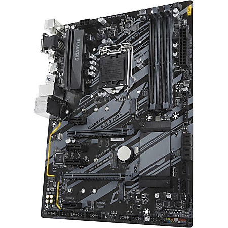 Gigabyte Ultra Durable B360 HD3 Desktop Motherboard Intel Chipset ...