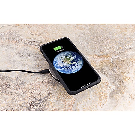 Ativa 10W Wireless Qi Charger Gray 45872 - Office Depot