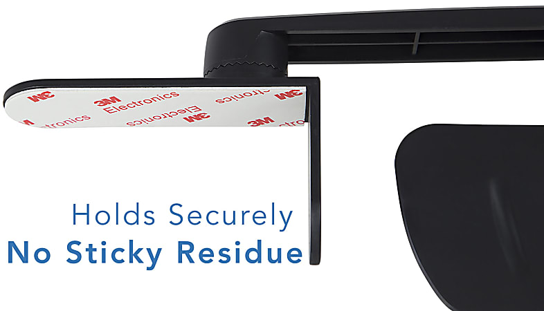 Mount It MI 9005 Monitor Document Clip Black - Office Depot