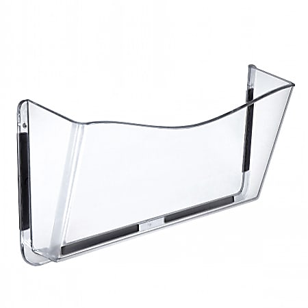 Azar Displays Single Pocket Wall Files Magnetic Tape Mount 7 H x 14 34 ...