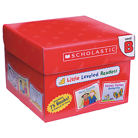 Scholastic Little Leveled Readers Book Level B Box Set Grades K 2 Pack ...