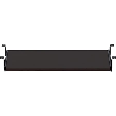Lorell Essential Series Keyboard Tray 1316 H x 26 W x 15 34 D Espresso ...