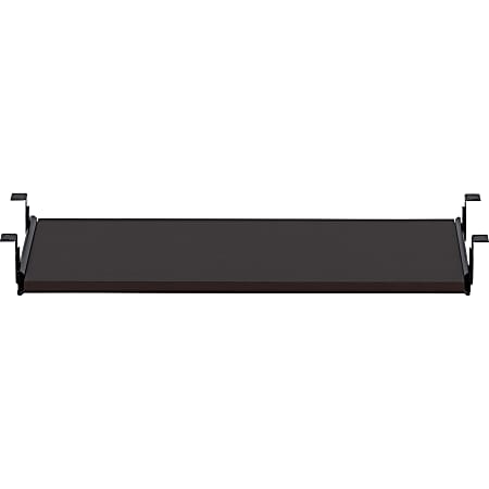 Lorell Essential Series Keyboard Tray 1316 H x 26 W x 15 34 D Espresso ...