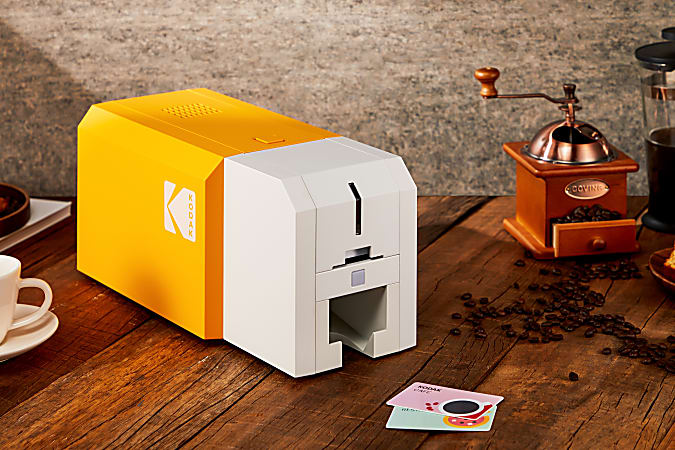 Kodak ID200S Color Photo ID Card Printer Kit - Office Depot