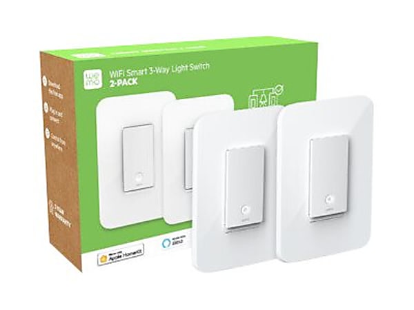 WeMo Smart Light Switch Light switch wireless white pack of 2 - Office ...