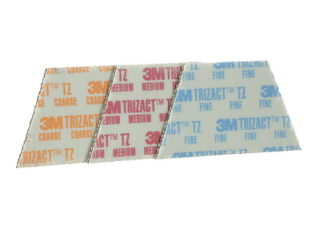 3M Trizact Diamond TZ Abrasives GoldCoarse Pack Of 4 Abrasives - Office ...