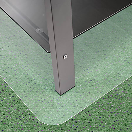 Floortex Homemat Rectangular Multi Purpose Mat 30 x 48 Clear - Office Depot