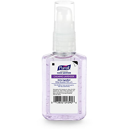 PURELL Advanced Hand Sanitizer Gel Lavendar 2oz 1 pack pump bottle ...