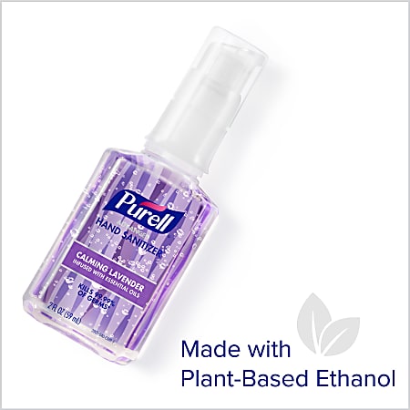 PURELL Advanced Hand Sanitizer Gel Lavendar 2oz 1 pack pump bottle ...