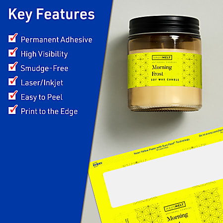 Avery Print To The Edge Labels With Sure Feed Technology 94262 NYP20 ...