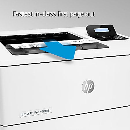 HP LaserJet Pro M501dn Monochrome Laser Printer - Office Depot
