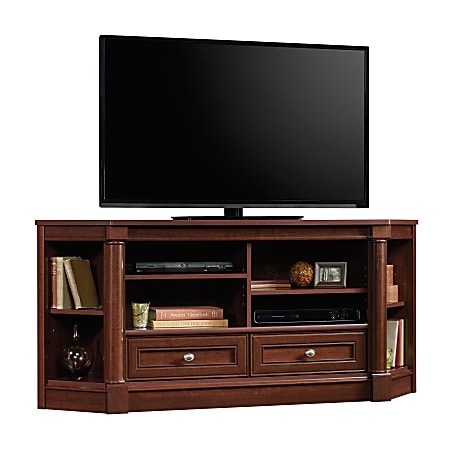 sauder tv stand cherry