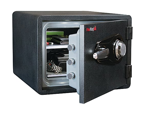 Fire King Fire Safe Combination Lock 84 Lb 0.85 Cu. Ft. Graphite ...