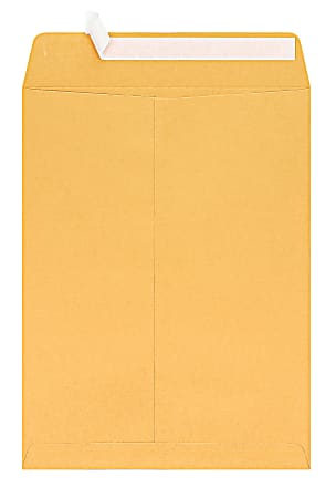 Office Depot Brand Manila Catalog Envelopes 9 x 12 Clean Seal Brown ...