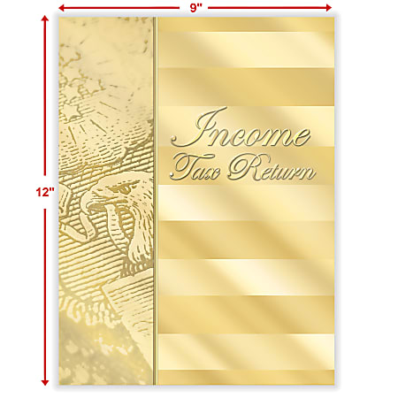 ComplyRight Tax Presentation Folder Income Tax Return Double Pockets ...