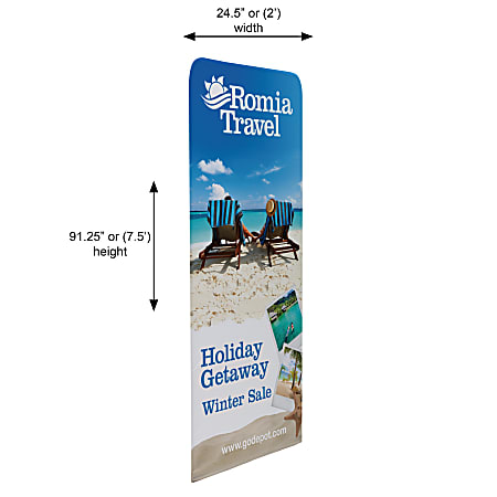 Custom Printed Step Repeat Double Sided Replacement Graphic For Stretch ...