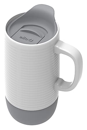 Ello Jane Ceramic Travel Mug 18 Oz Gray - Office Depot