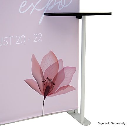 Add On Accessory For Custom Stretch Fabric Displays Left Shelf Kit ...