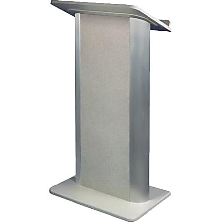 AmpliVox SN3105 Flat Gray Granite Lectern High Pressure Laminate HPL ...
