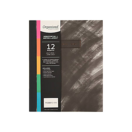 Organized by Happy Planner 12 Month MonthlyWeekly Classic Book Bound ...