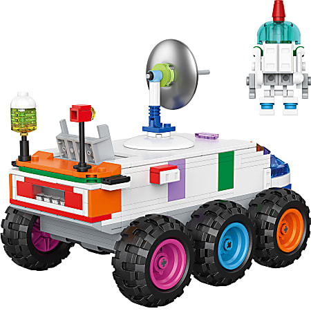 Brickcraft Crayola Moon Cruiser Brick Building Set Set Of 507 Pieces ...