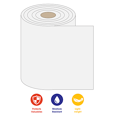 Partners Brand Foam Roll 18 x 48 x 550 Master Roll - Office Depot