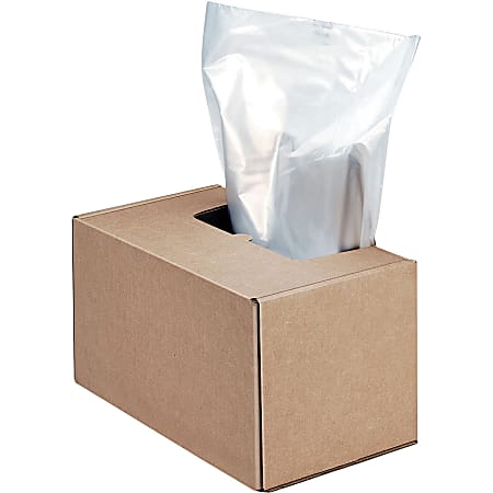 Fellowes High Security Shredder Bags Pack Of 50 Bags - Office Depot