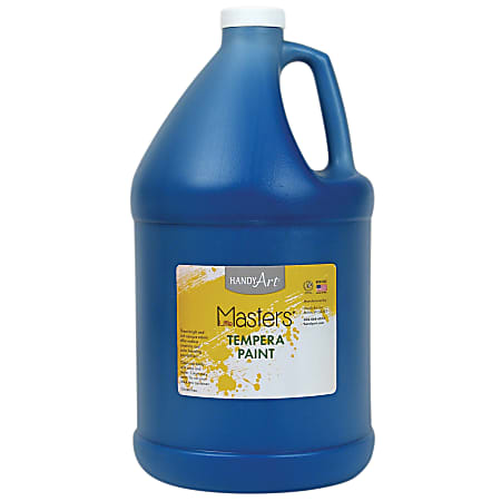 Little Masters Tempera Paint 128 Oz Blue Pack Of 2 - Office Depot