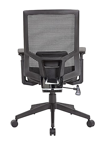 Boss Office Products Mesh High Back Task Chair Black - Office Depot