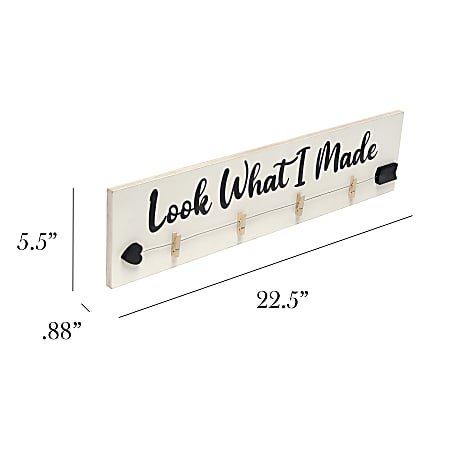 Elegant Designs Decorix Wall Mounted Hanging 4 Photo Wooden Picture ...