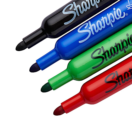 Sharpie Flip Chart Markers Bullet Point Assorted Colors Pack Of 4 ...