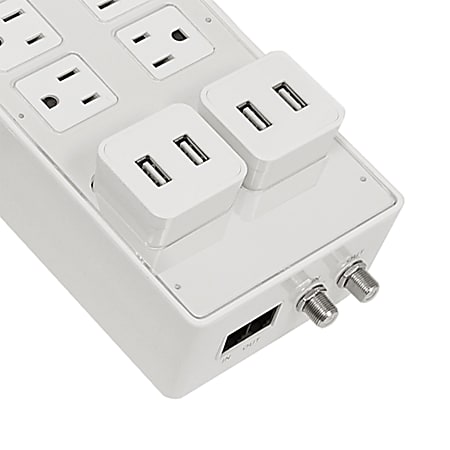 Panamax Power360 P360 8 8 Outlet Floor Strip With USB Pluggables 6 ...