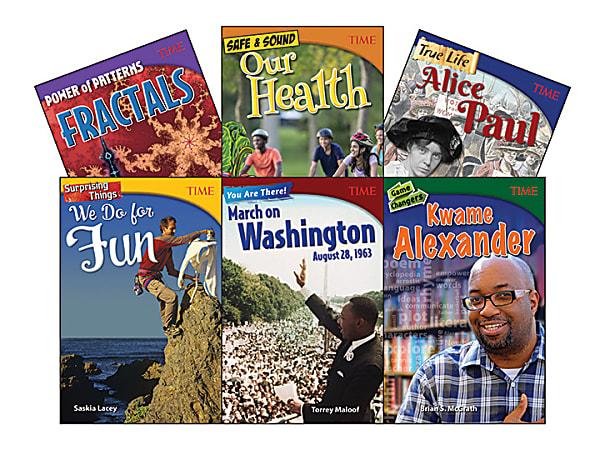 Teacher Created Materials TIME Informational Text Set Set 3 Grade 8 Set ...
