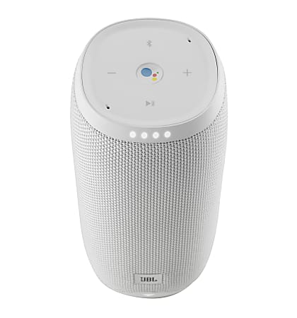 JBL Link 10 JBLLINK10WHT Voice Assistant White - Office Depot