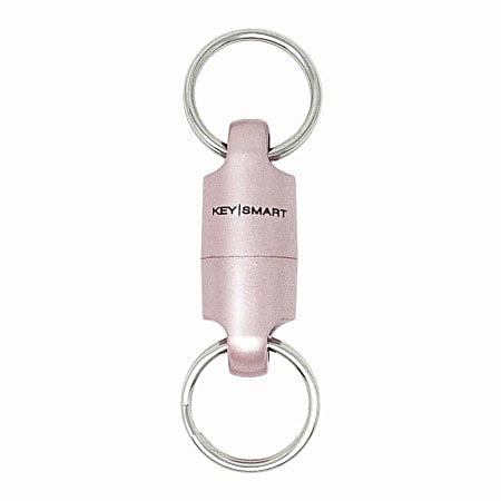 KeySmart MagConnect Magnetic Quick Connect Key Chain Rose Gold - Office ...