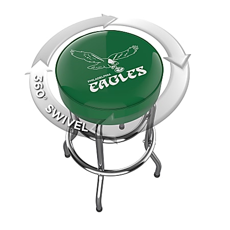 Imperial NFL Vintage Backless Swivel Bar Stool. Philadelphia Eagles