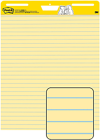 Post it Super Sticky Easel Pad 25 in x 30 in 1 Pad 30 SheetsPad Great ...