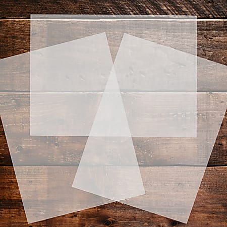 JAM Paper Letter Card Stock Clear Translucent Vellum Letter 8.5 x 11 17 ...